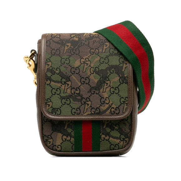 Gucci | Bags | Gucci X Palace Gg Camouflage Canvas Web Crossbody ...